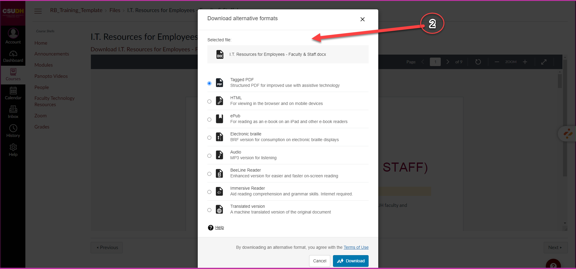 Ally in Canvas – Canvas Resources