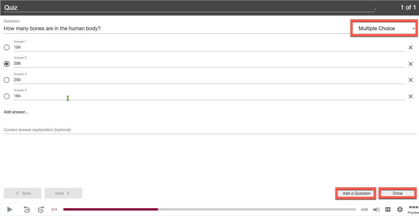 Create a Video Quiz – Canvas Resources