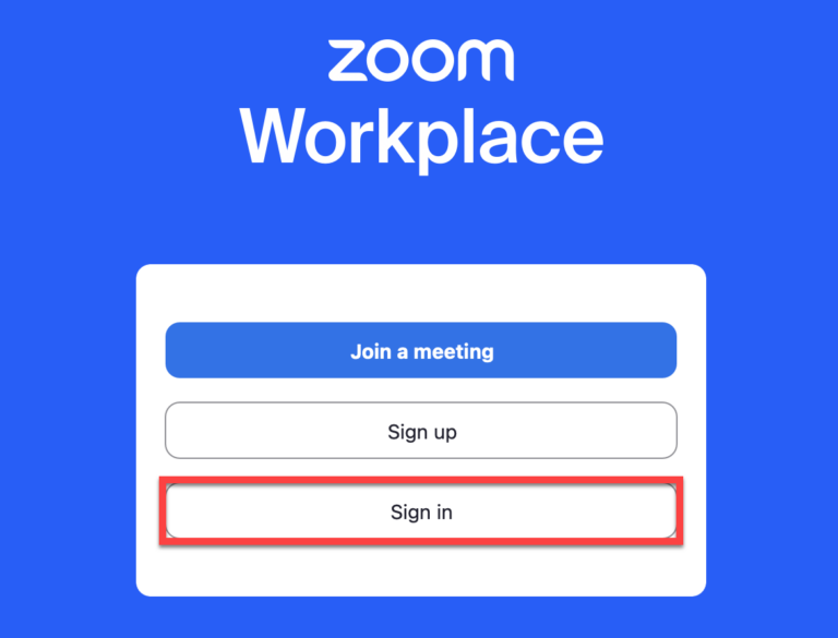 Sign-in to Zoom (CSUDH User) – Canvas Resources